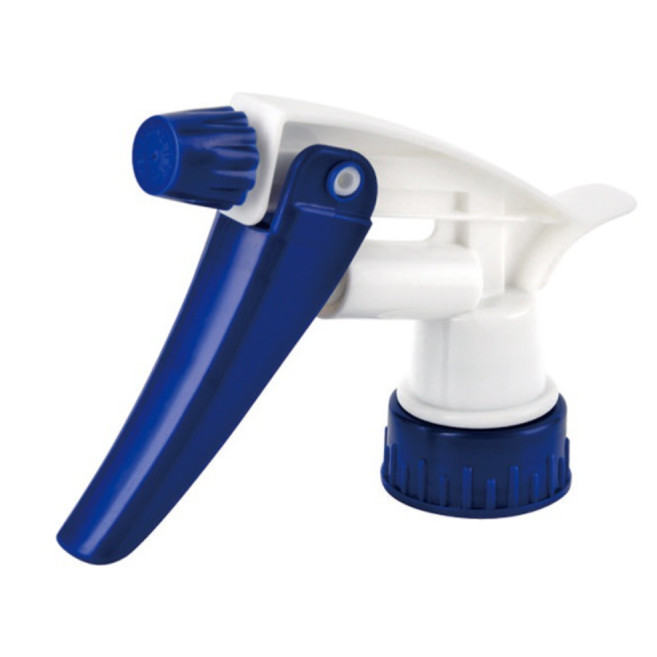 28/400 Plastic Yellow Blue Red Trigger Spray Nozzles With Plastic Bottle