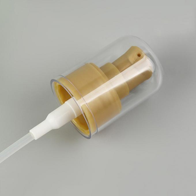 24/410 Cosmetic Cream Pump Hand Lotion Pump With Full Cap